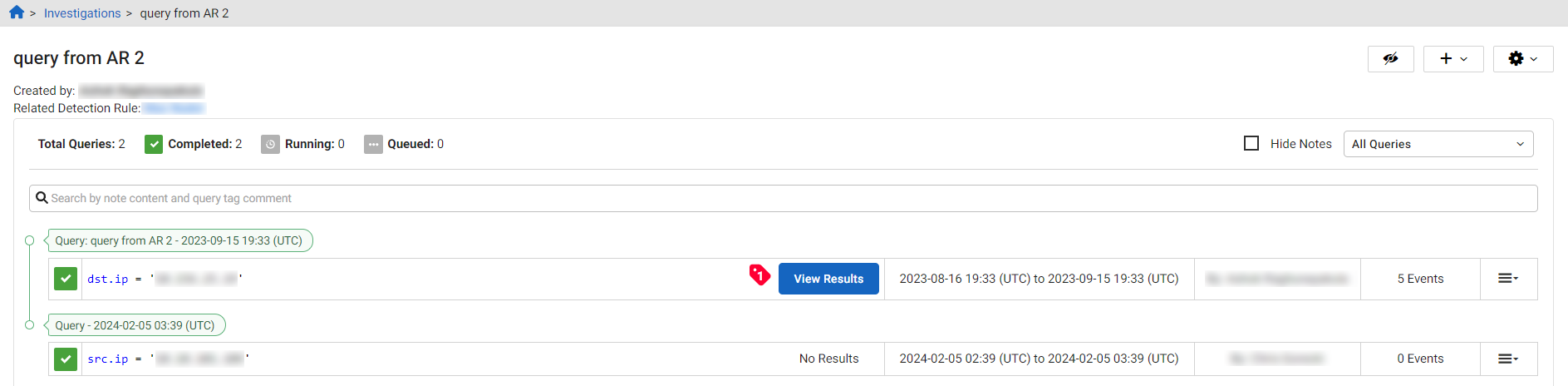 Viewing investigation details | FortiNDR Cloud 2024.11.0 | Fortinet ...