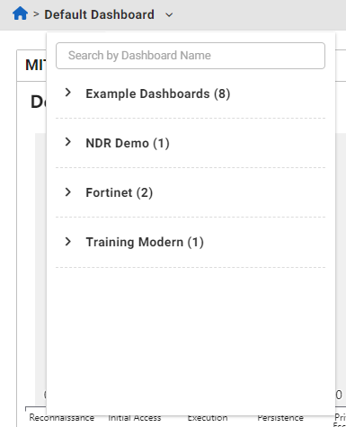 Creating custom dashboards | FortiNDR Cloud 2024.11.0 | Fortinet ...