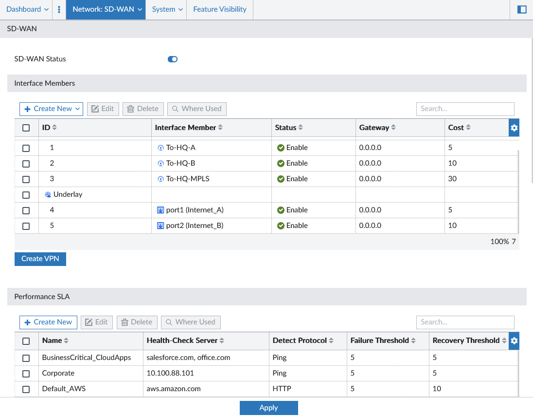 IPsec VPN Wizard | FortiManager 7.4.0 | Fortinet Document Library