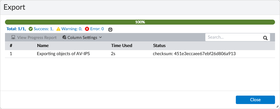Intrusion prevention FortiGuard packages | FortiManager 7.4.0