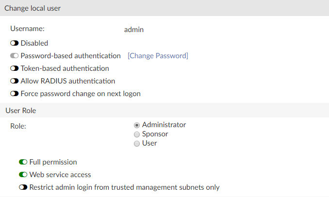 Remote authentication using FortiAuthenticator | FortiPortal 6.0.14