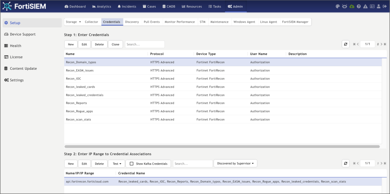 Fortinet FortiRecon | FortiSIEM 7.1.4 | Fortinet Document Library