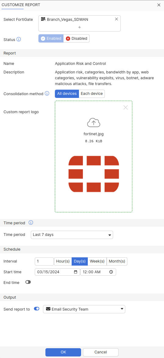 Reports | FortiGate Cloud 24.4.a | Fortinet Document Library