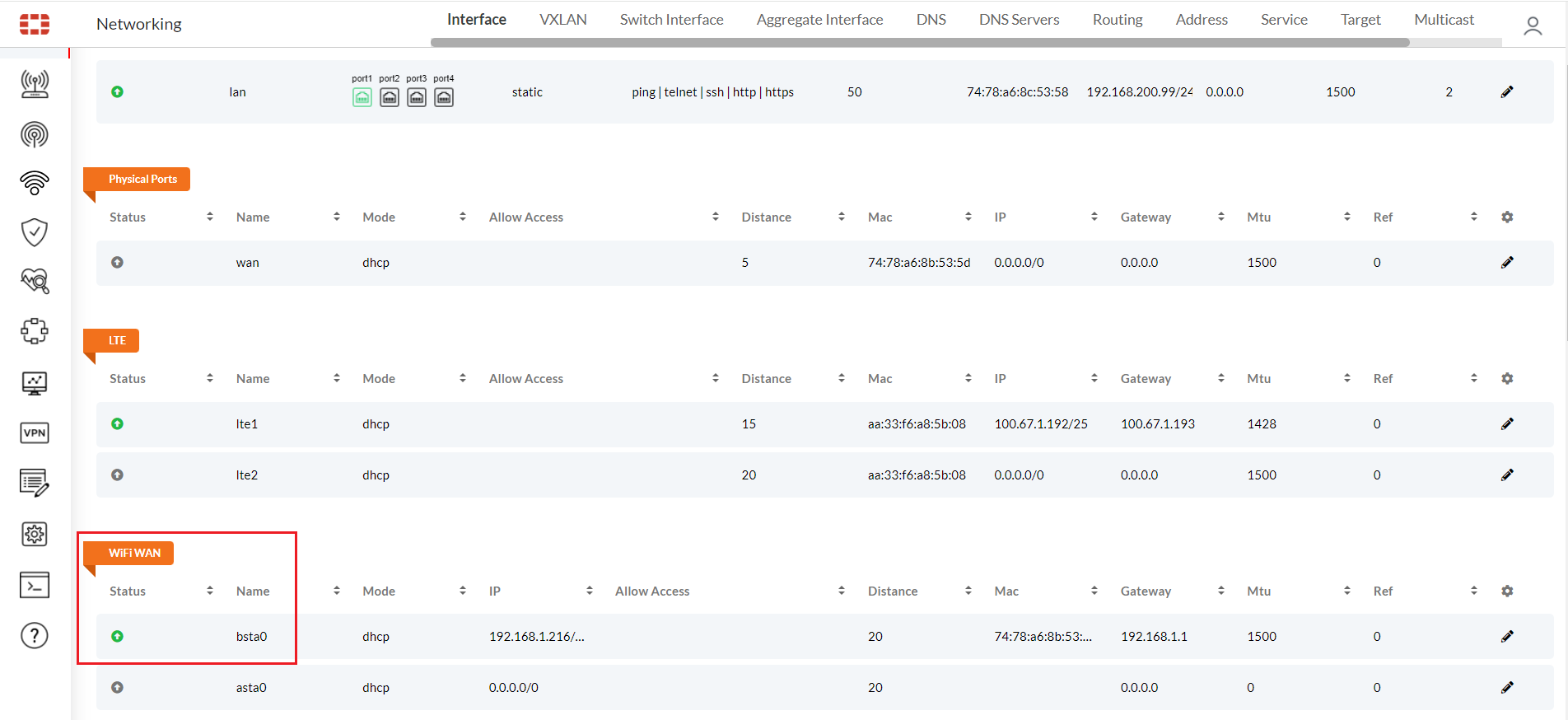 Configure FortiExtender Vehicle as a WiFi station - GUI | FortiExtender ...