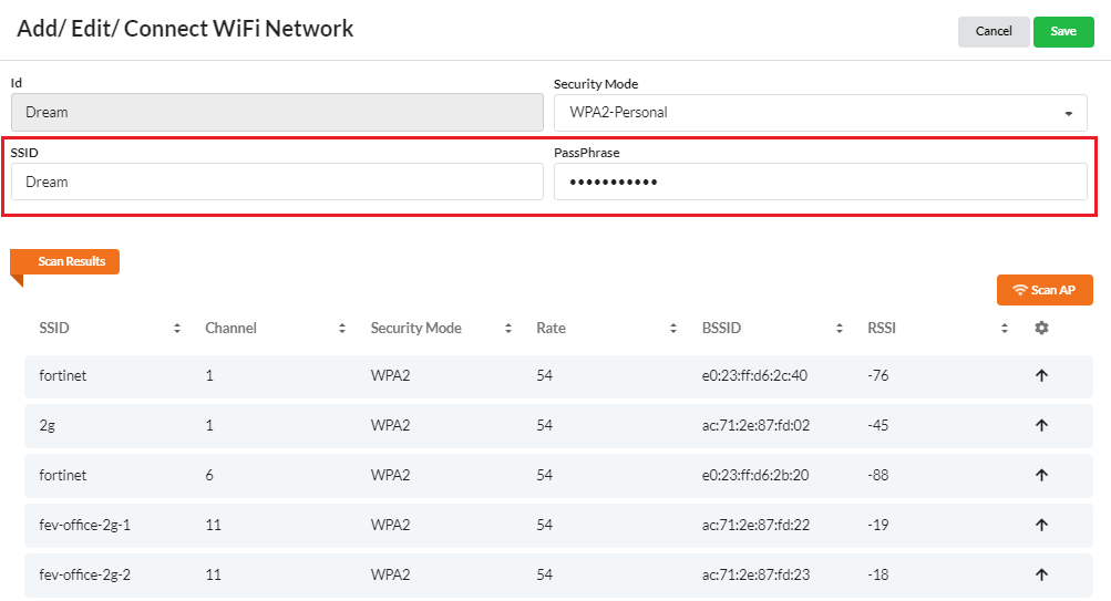 Configure FortiExtender Vehicle as a WiFi station - GUI | FortiExtender ...
