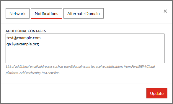 Managing Your FortiSIEM Cloud Instance | FortiSIEM Cloud | Fortinet ...
