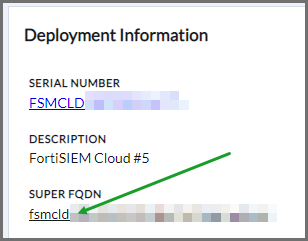 Managing Your FortiSIEM Cloud Instance | FortiSIEM Cloud | Fortinet ...