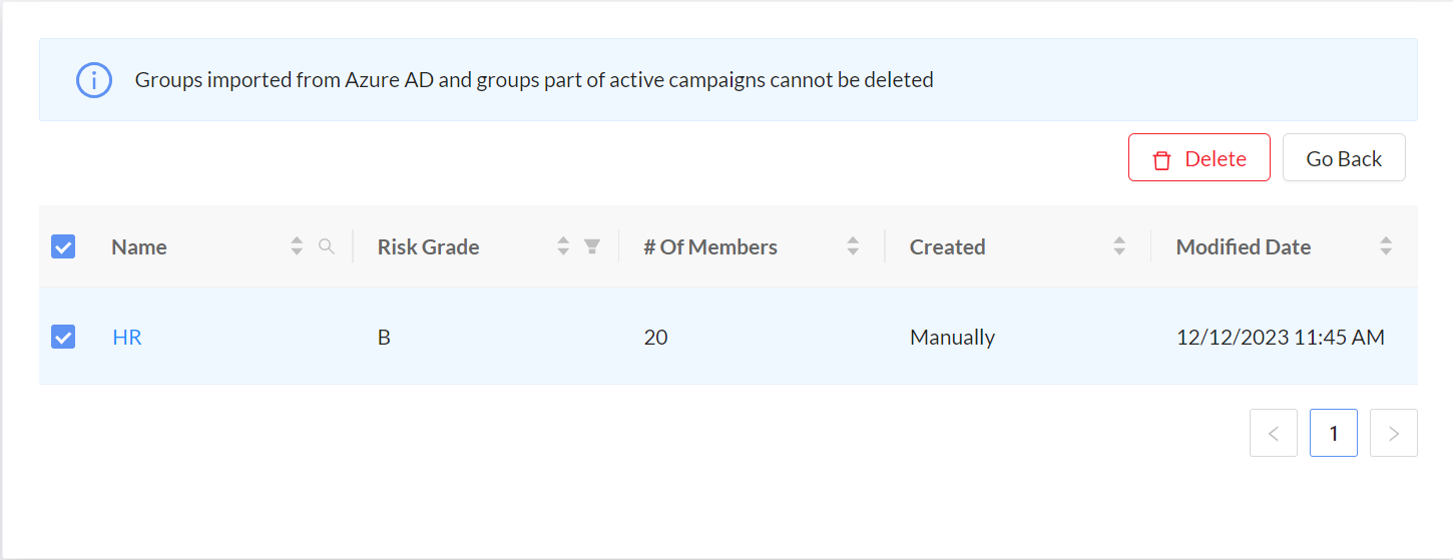 Group List | FortiPhish 23.4.0 | Fortinet Document Library