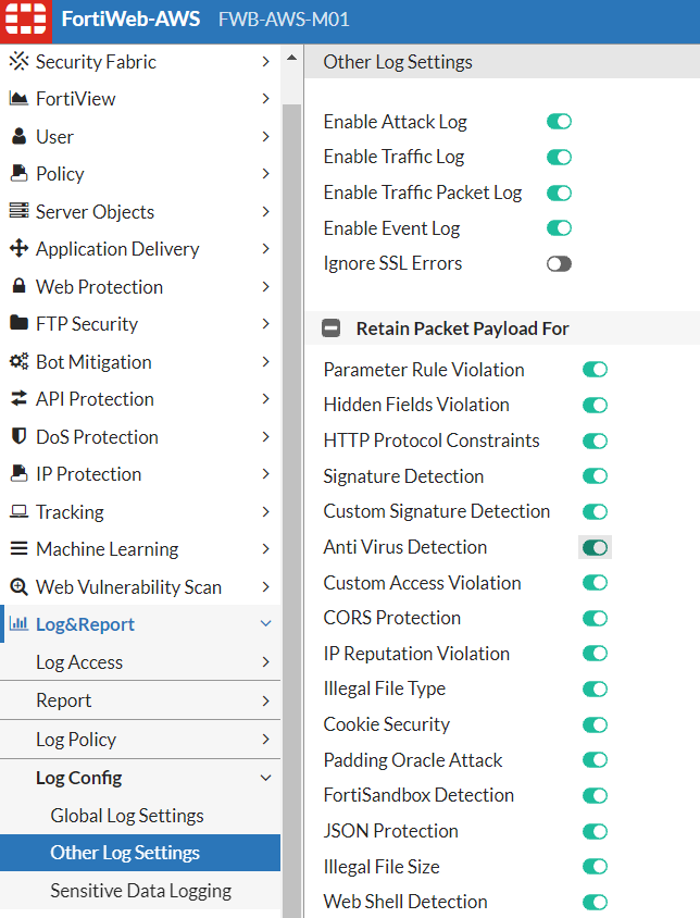 Diagnosing SSL/TLS handshake failures | FortiWeb 7.4.3 | Fortinet ...