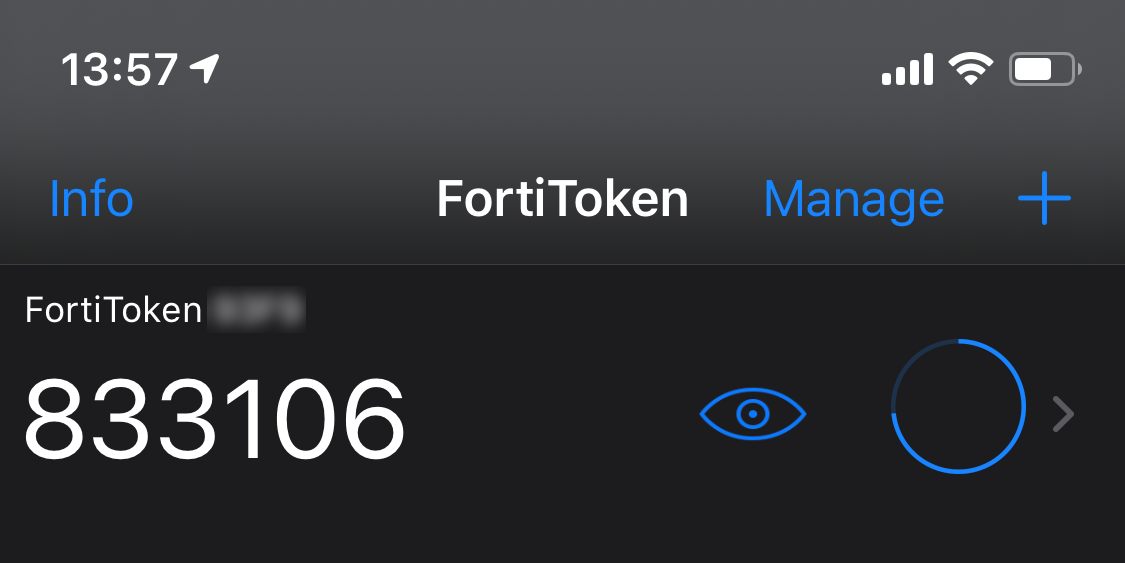 Activating FortiToken Mobile on a Mobile Phone | FortiGate / FortiOS 6. ...