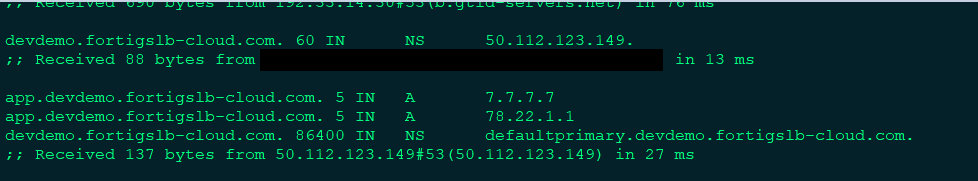Anycast Migration for global DNS service | FortiAppSec Cloud | Fortinet Document Library
