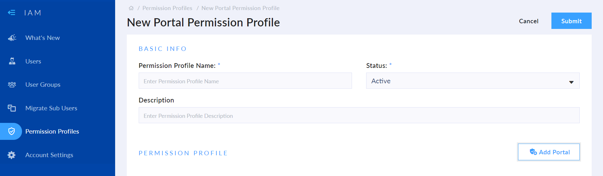 Migrating Sub User to IAM user | FortiGSLB 24.1.0 | Fortinet Document Library