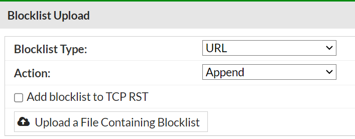 Allowlist and blocklist | FortiSandbox 5.0.4 | Fortinet Document Library