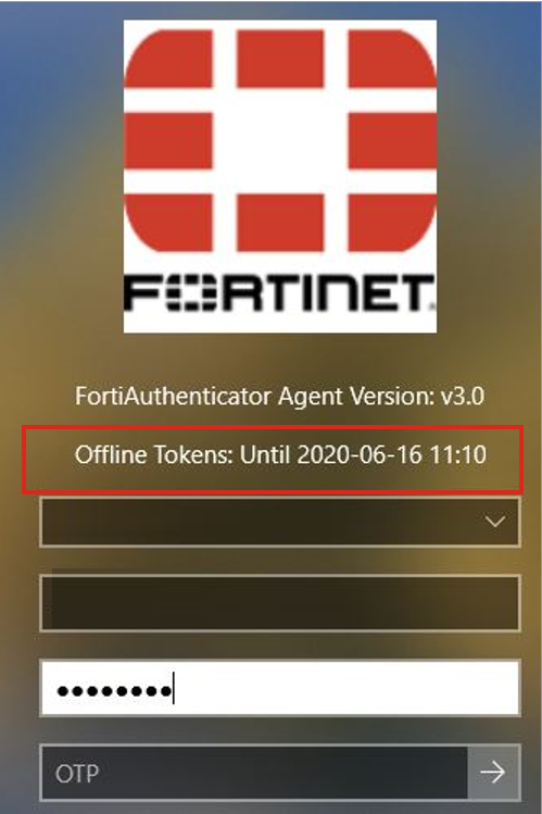 Offline token configuration | FortiAuthenticator 6.5.0