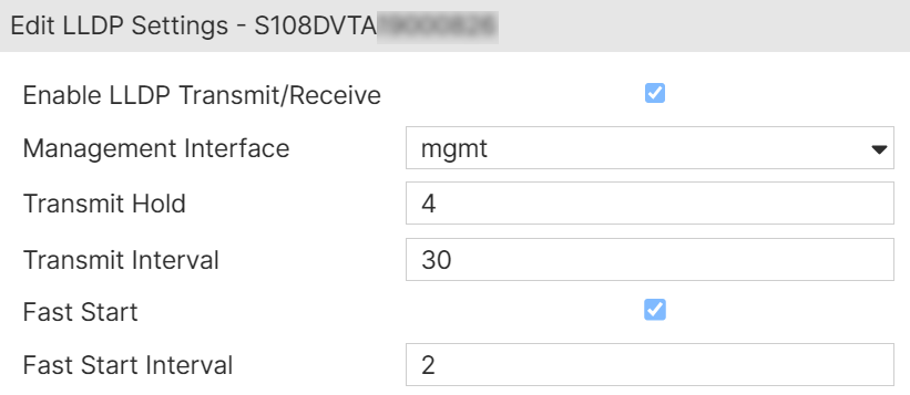 LLDP | FortiLAN Cloud 23.4.0 | Fortinet Document Library