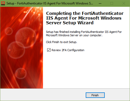 Agent installation procedure | FortiAuthenticator 6.6.0 | Fortinet ...