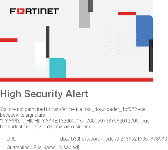 Zero-day malware stream scanning 7.6.3 | FortiGate / FortiOS 7.6.0 ...