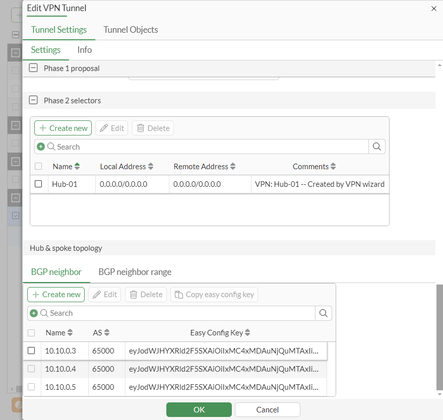 GUI improvements to the IPsec VPN Wizard | FortiGate / FortiOS ...