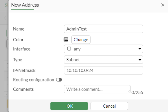 GUI support for local-in policies | FortiGate / FortiOS 7.6.0 ...