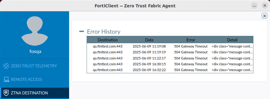 Extend ZTNA error codes and replacement messages 7.6.4 | FortiGate ...