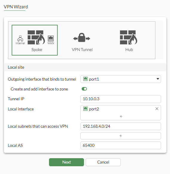GUI improvements to the IPsec VPN Wizard | FortiGate / FortiOS ...