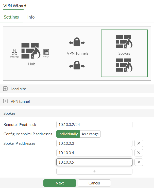 GUI improvements to the IPsec VPN Wizard | FortiGate / FortiOS ...