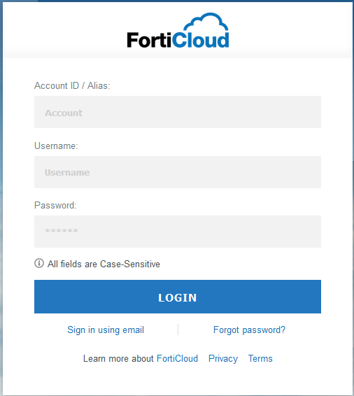 Adding an IAM user | FortiSandbox Cloud 23.1.4245