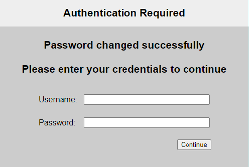 Password changing when using PAP authentication scheme through RADIUS ...