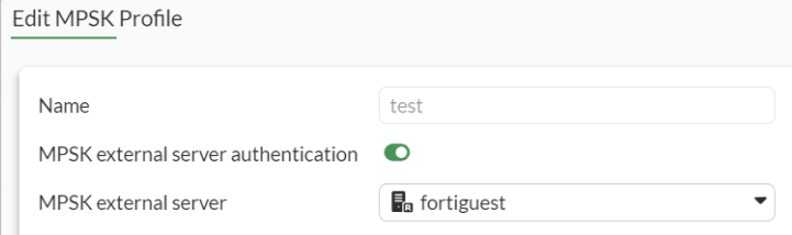 FortiGate Configurations | FortiGuest 1.3.0 | Fortinet Document Library