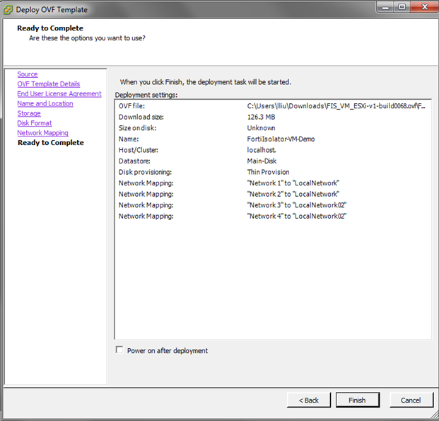 Installation Guide | FortiIsolator 2.4.0 | Fortinet Documentation Library