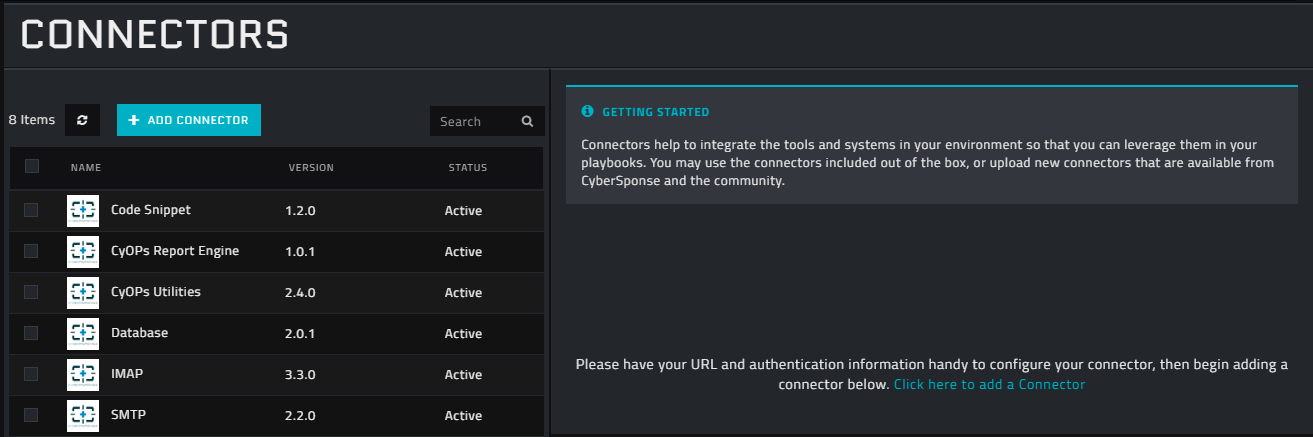 Building your own connector | FortiSOAR 7.6.2 | Fortinet Document Library