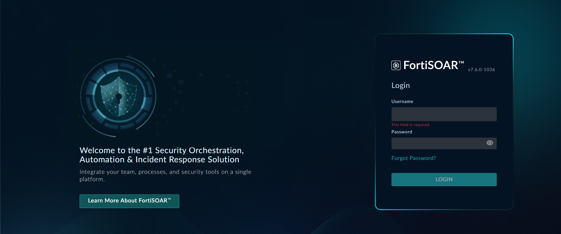 Configuring FortiSOAR | FortiSOAR 7.6.1 | Fortinet Document Library