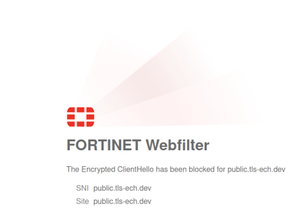 Control TLS connections that utilize Encrypted Client Hello ...