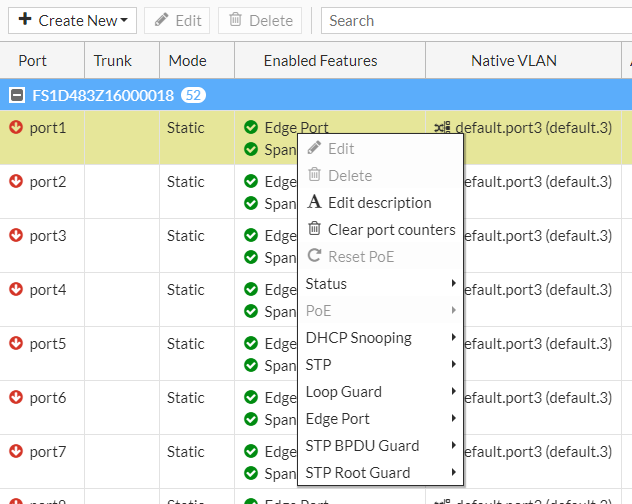 Configuring Dhcp Blocking Stp And Loop Guard On Managed Fortiswitch Ports Fortiswitch