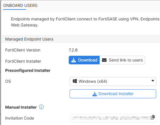 Shifting from FortiClient EMS to FortiSASE | FortiSASE | Fortinet ...