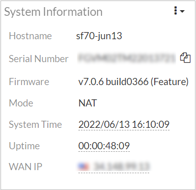 Firmware maturity levels | FortiGate / FortiOS 7.0.16 | Fortinet ...