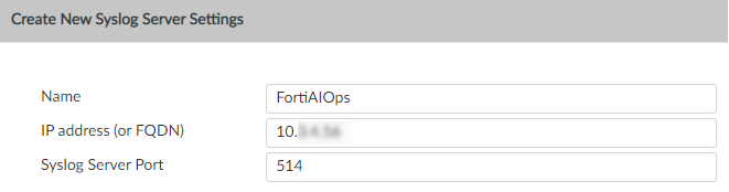 Log Forwarding | FortiManager 7.2.1 | Fortinet Document Library
