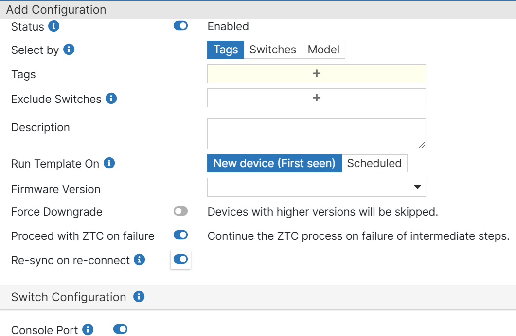 Creating a zero-touch configuration | FortiEdge Cloud 25.1.0 | Fortinet ...