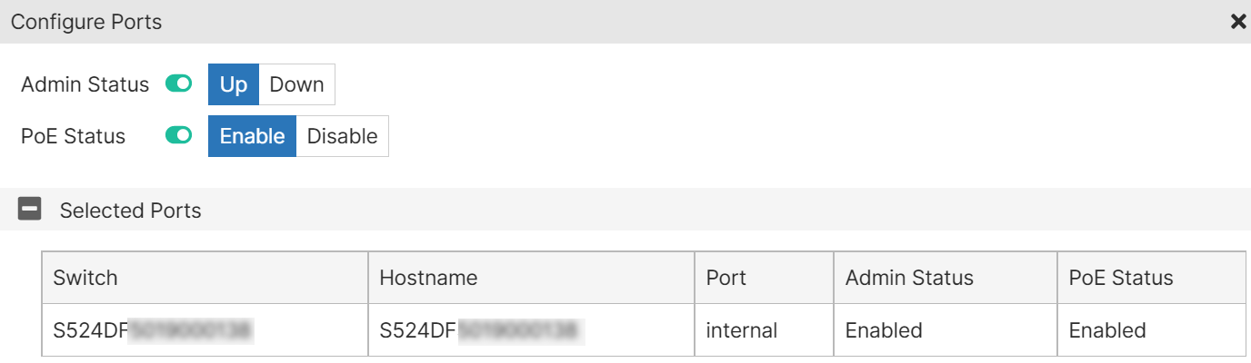 Configuring FortiSwitch ports | FortiEdge Cloud 25.1.0 | Fortinet ...