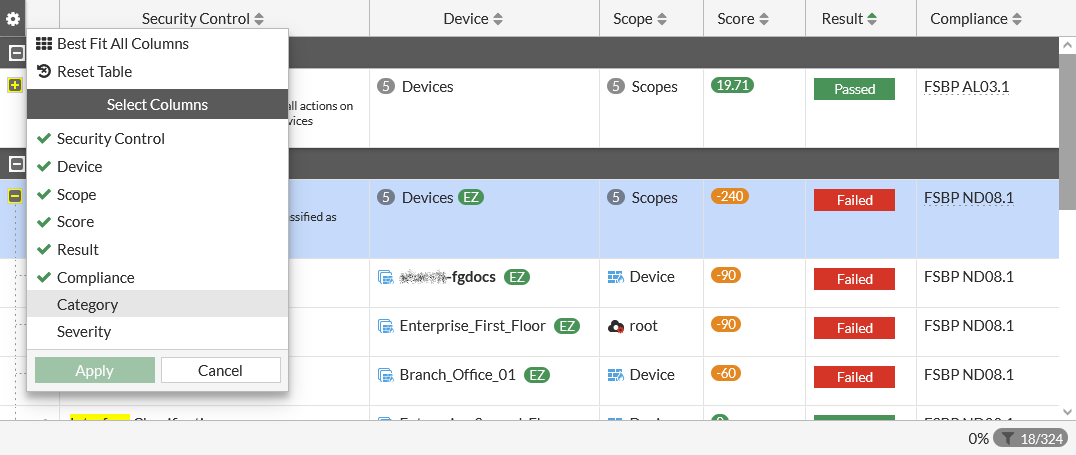 Security rating | FortiGate / FortiOS 7.4.8 | Fortinet Document Library