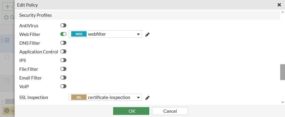 Static URL filter | FortiGate / FortiOS 7.4.8 | Fortinet Document Library