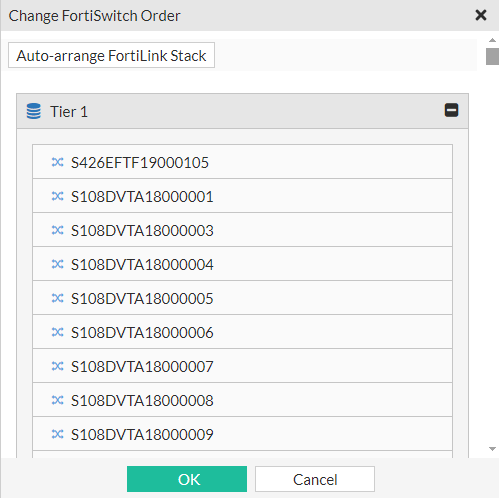 Managed FortiSwitch display | FortiSwitch Manager 7.2.5 | Fortinet ...