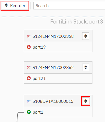 Managed FortiSwitch display | FortiSwitch Manager 7.2.5 | Fortinet Document Library