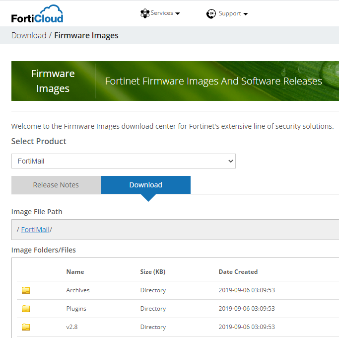 Downloading the Plugin Install File | FortiMail 7.6.0 | Fortinet ...