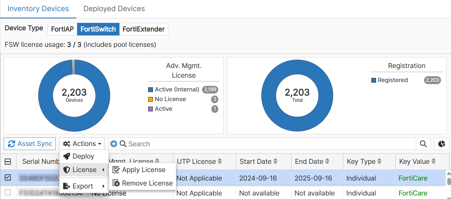 Inventory Devices | FortiEdge Cloud 25.2.0 | Fortinet Document Library