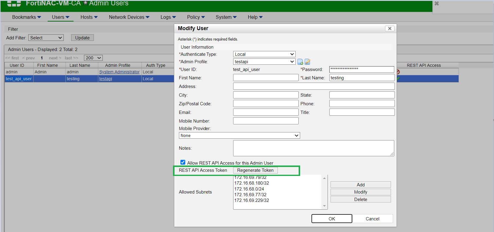 Integration with FortiNAC | FortiDeceptor 6.1.0 | Fortinet Document Library