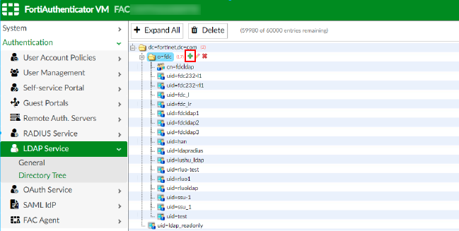 How to setup and use LDAP/RADIUS servers | FortiDeceptor 6.1.0 ...