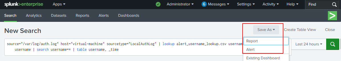 Integration with Splunk Watch List | FortiDeceptor 6.1.0 | Fortinet ...