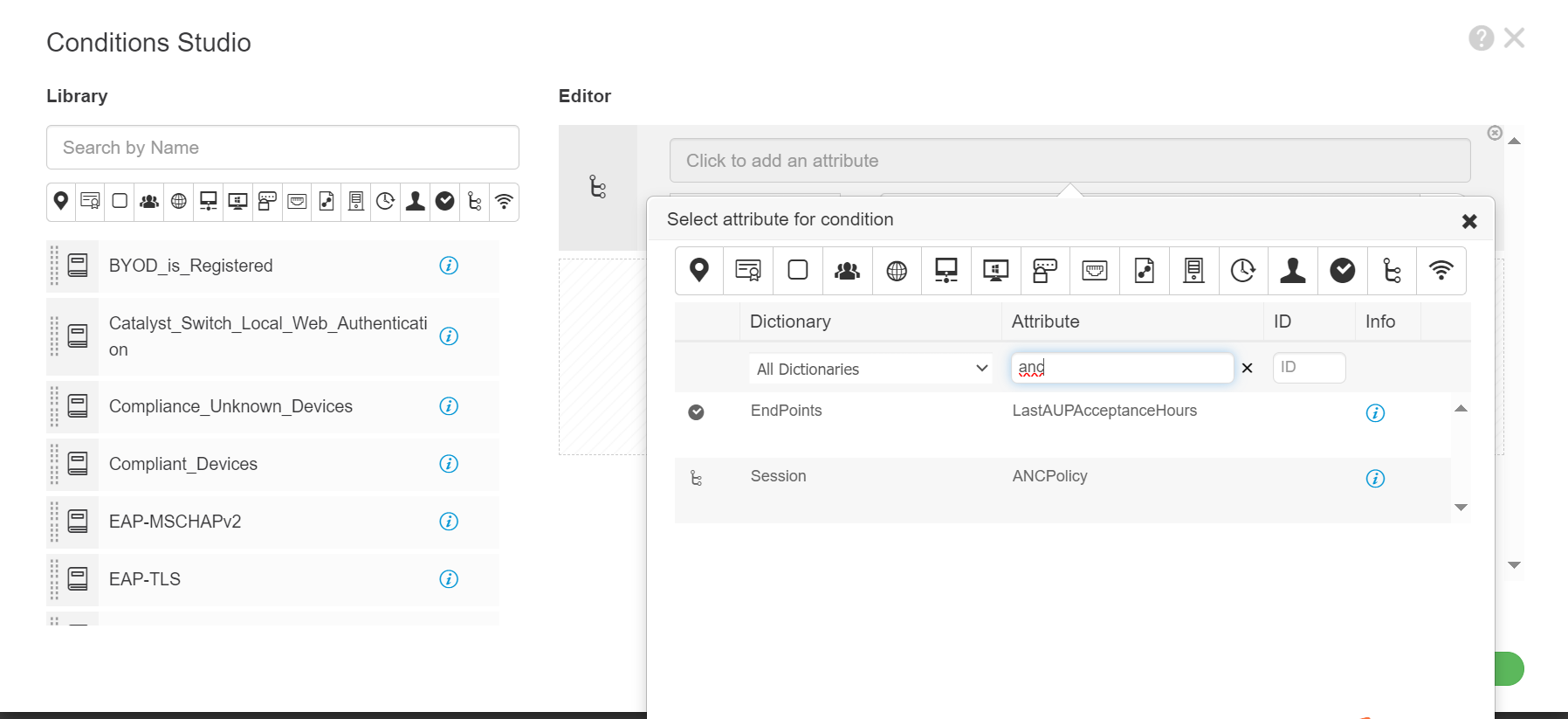 Cisco ISE ANC policy | FortiDeceptor 6.1.0 | Fortinet Document Library