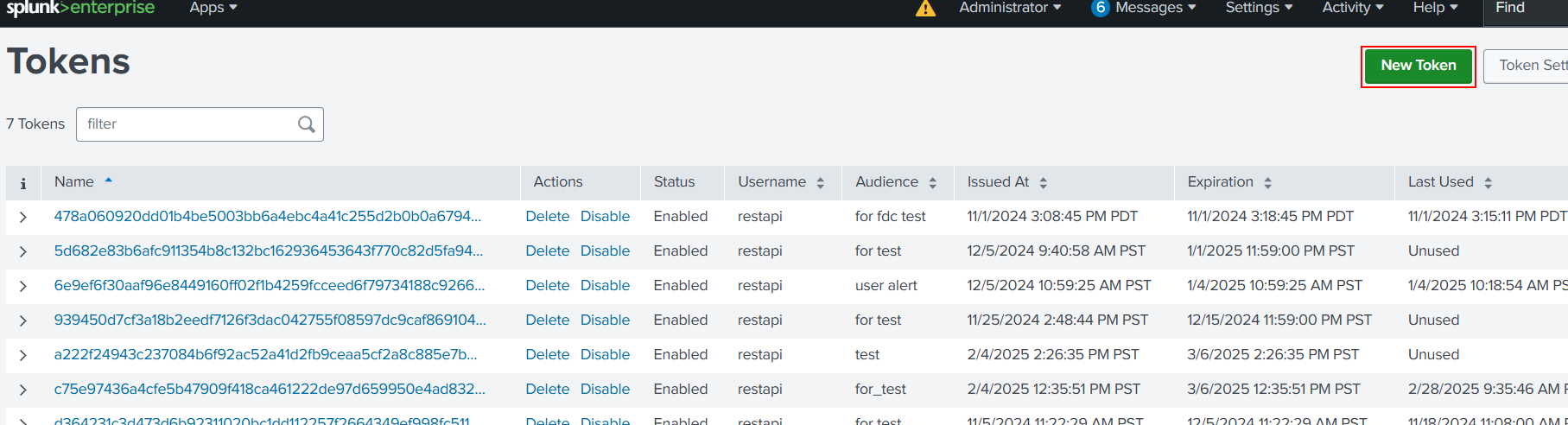 Integration with Splunk Watch List | FortiDeceptor 6.1.0 | Fortinet ...